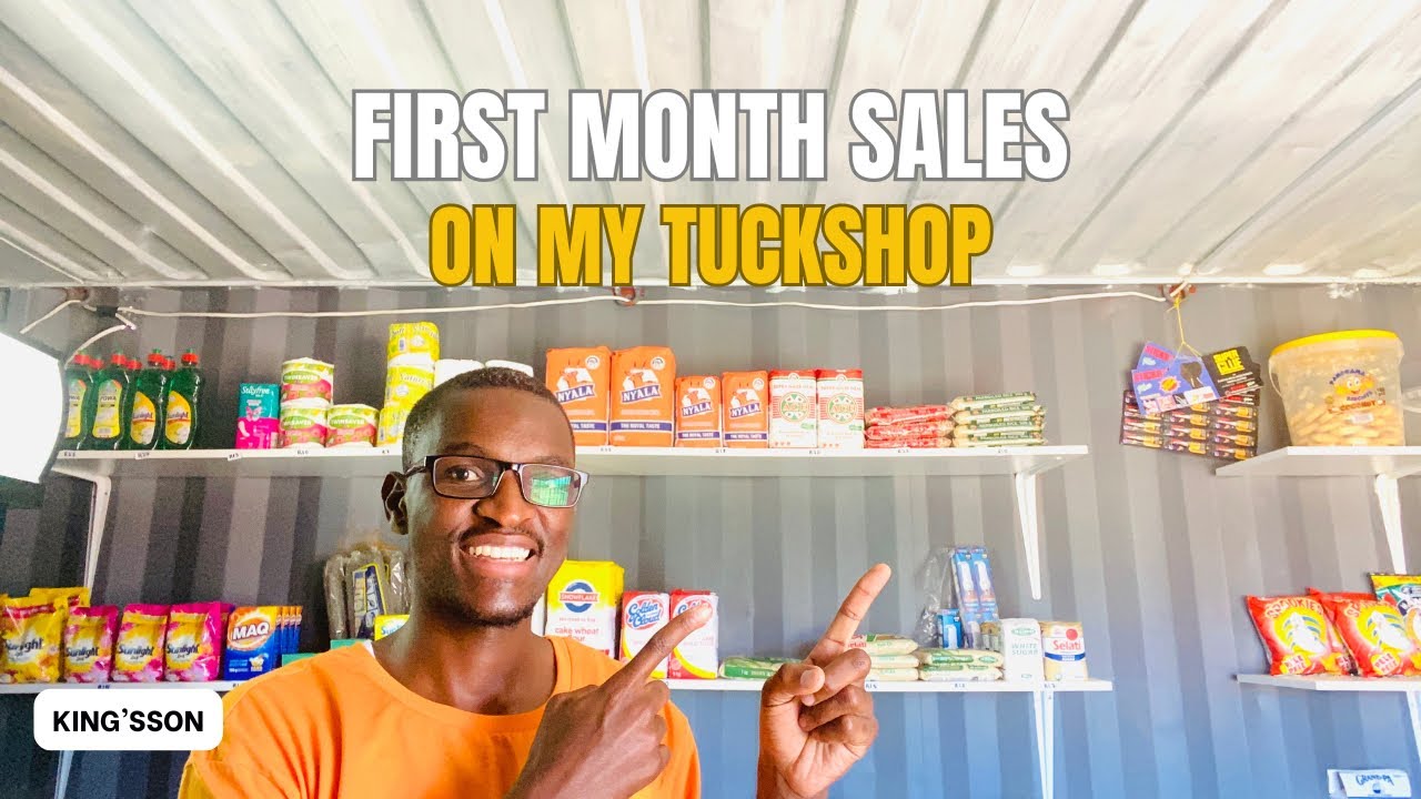 How much I made on my tuck shop for the first month. - YouTube