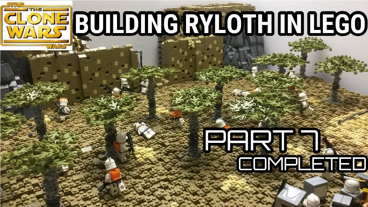 Building Ryloth in LEGO Part 7 (completed) - Star Wars The Clone Wars ...