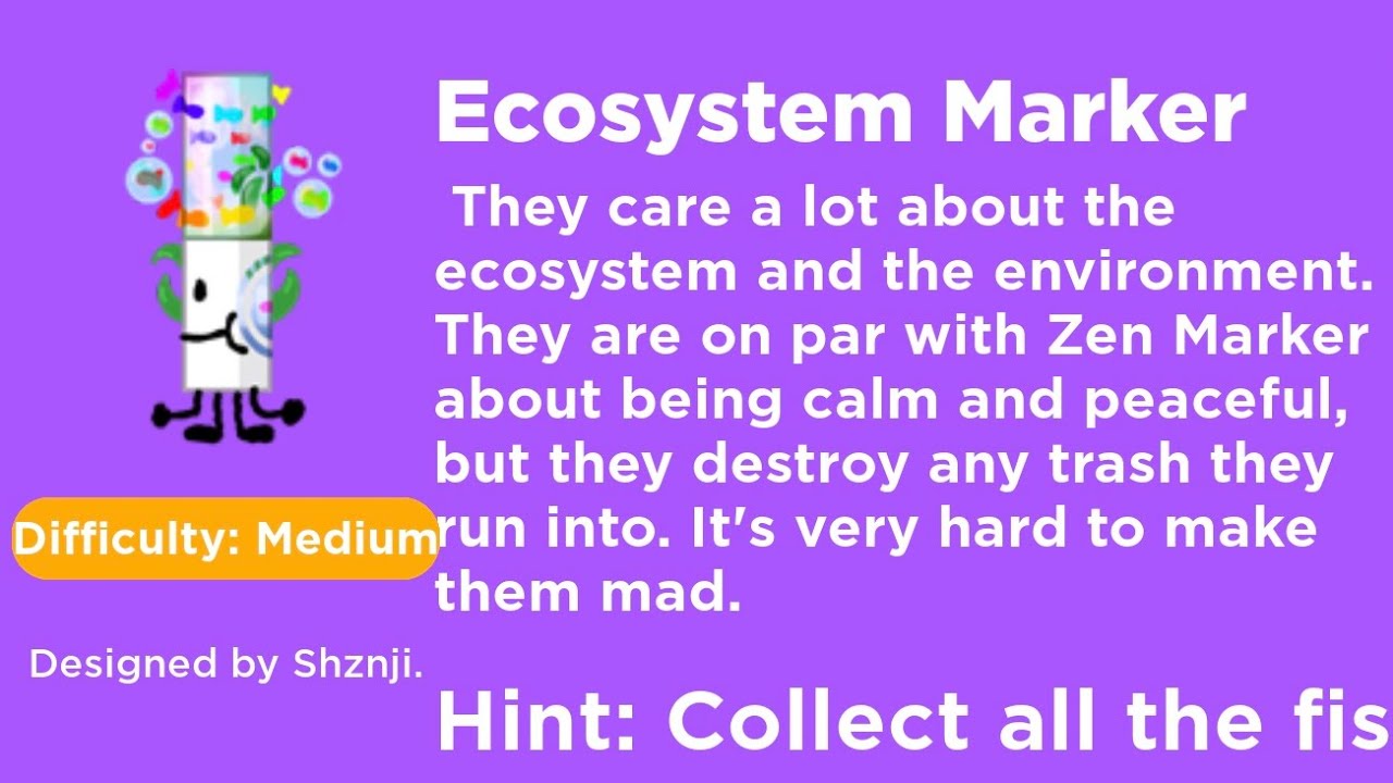 How To Get The “Ecosystem” Marker | Find The Markers #roblox # ...