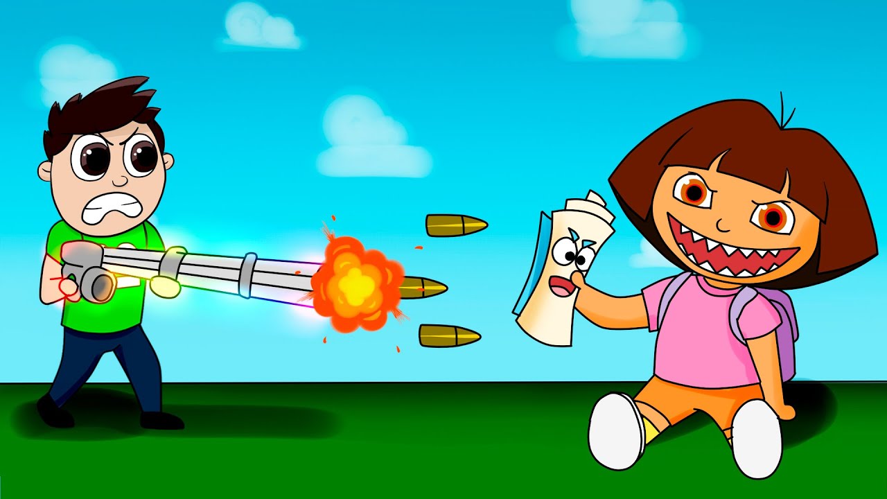 ENCONTRAMOS a HUNGRY DORA.EXE en ROBLOX !! - YouTube