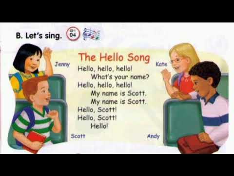 The hello song (unit 1- Let's go 1) - YouTube
