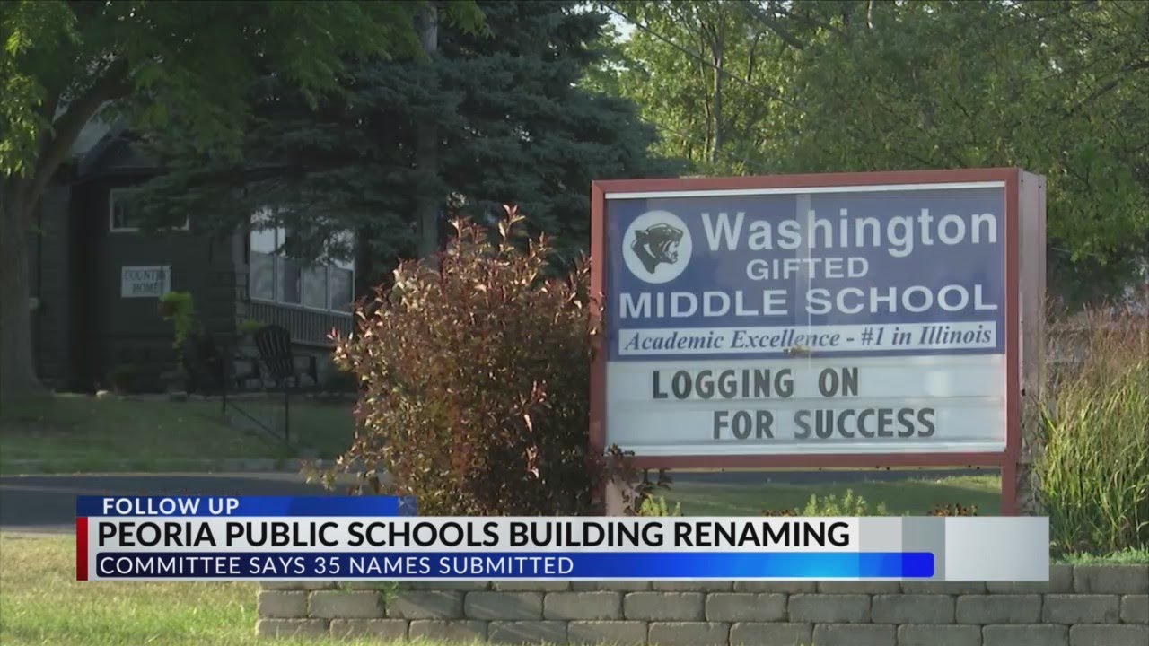 35 names submitted for the renaming of six PPS buildings - YouTube