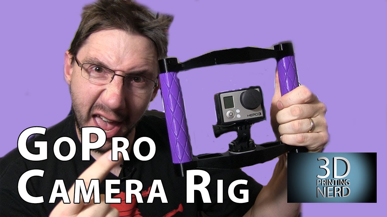 My 3D Printed GoPro Camera Rig is Released! - YouTube