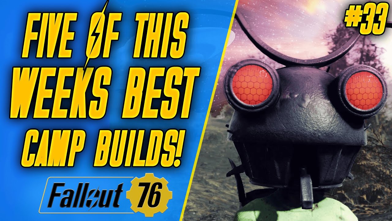 THIS WEEKS TOP 5 CAMPS! | Fallout 76 Camp Tour - YouTube