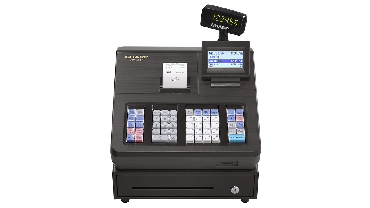 The Best Cash Register In 2020 - Sharp XEA207 Menu Based Control System ...