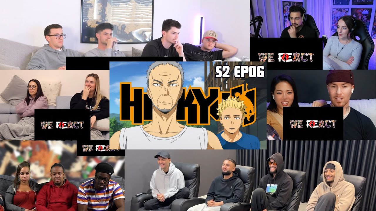Haikyuu Season 02 Episode 06 | Reaction Mashup - YouTube