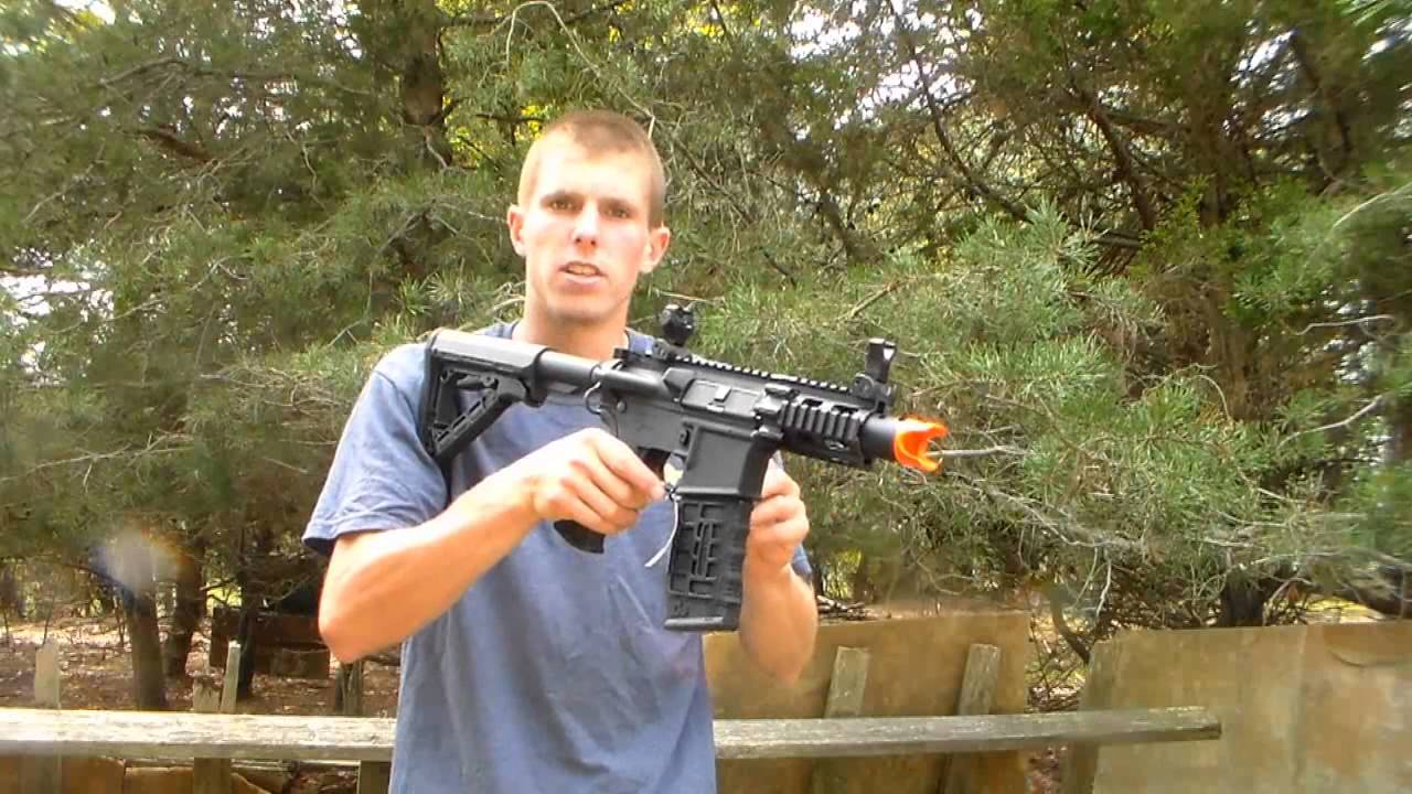 G&G Armament Fire Hawk CQB M4 Airsoft Review - YouTube