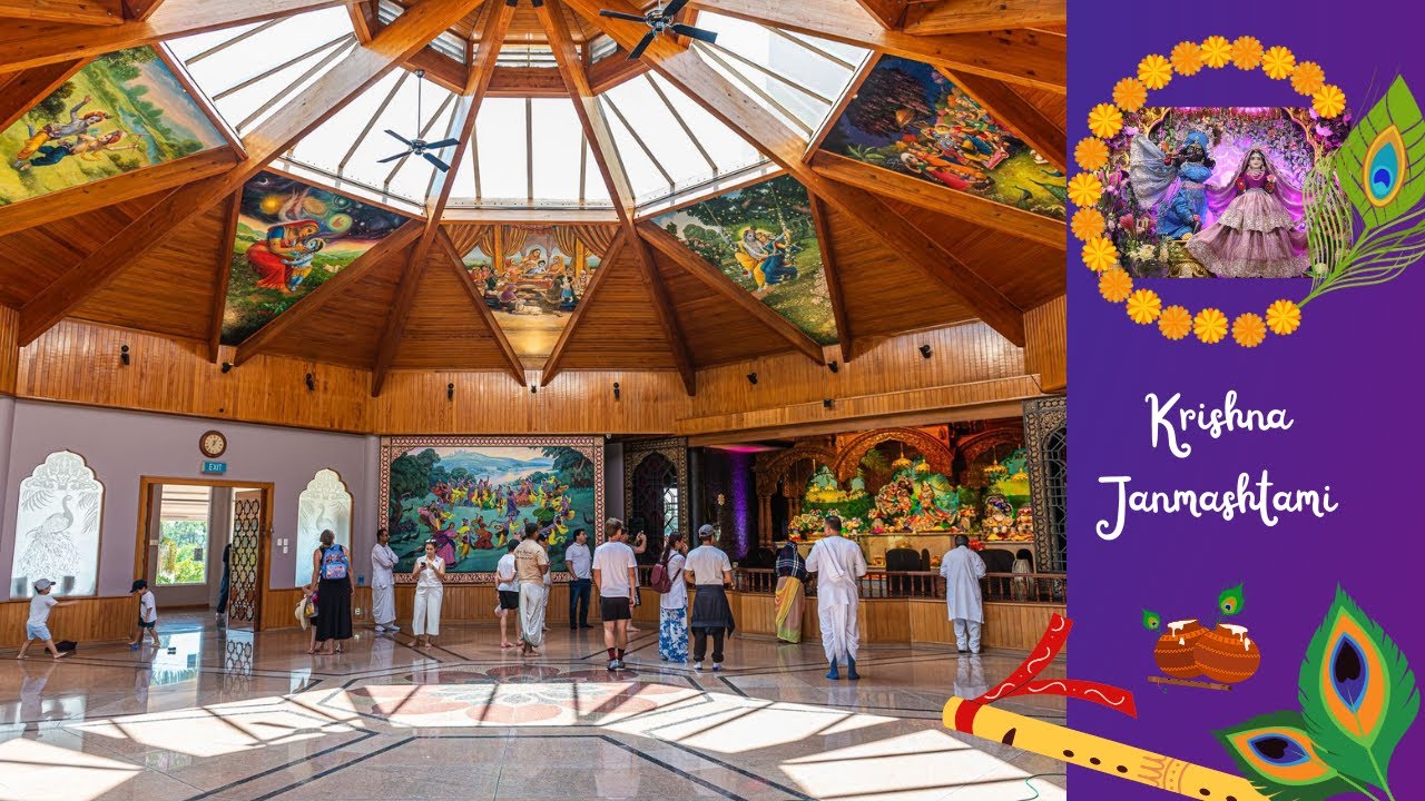 Janmashtami in Auckland: Vibrant Festivities at the ISKCON Kumeu Temple ...