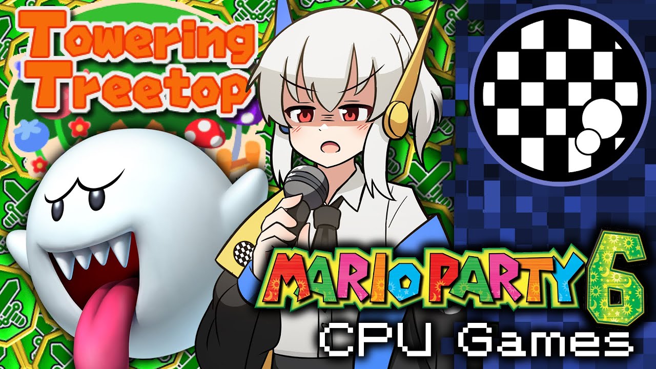 Mario Party 6 CPU Games | Towering Treetop - YouTube