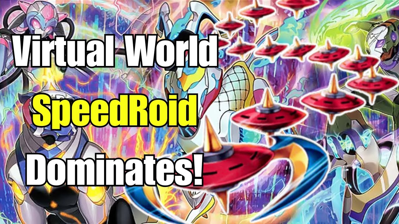 SPEEDROID VIRTUAL WORLD COMBO! Synchro Spam Insanity in Master Duel ...