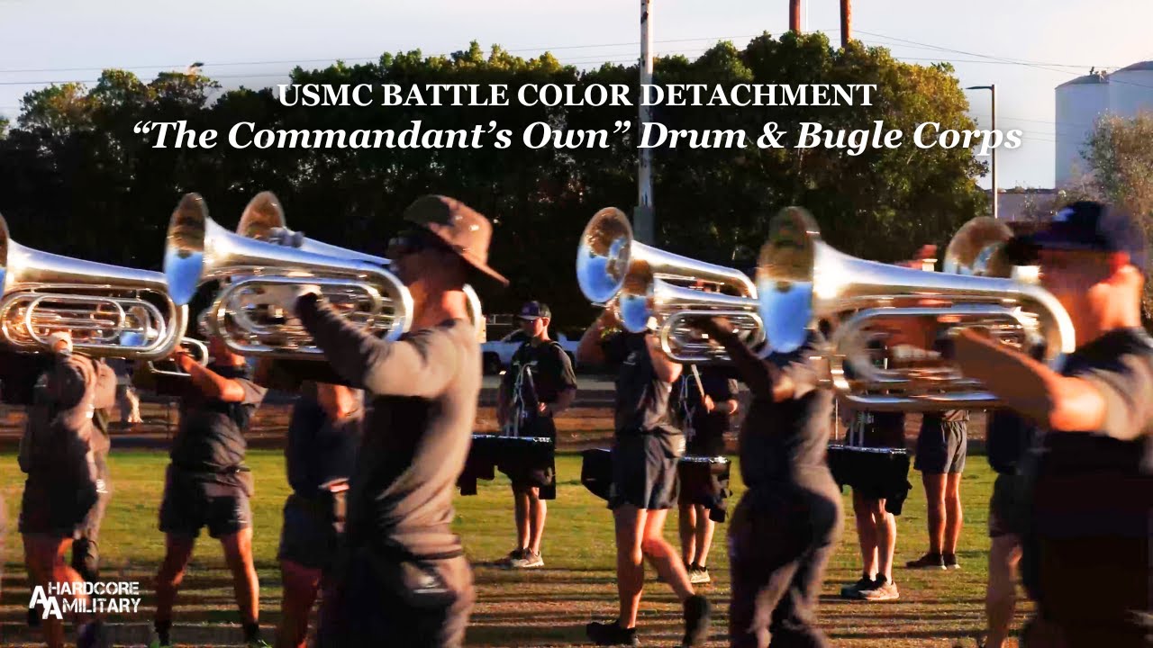 Musician Sgt. Jason D. Hallam “The Commandant’s Own” U.S. Marine Drum ...