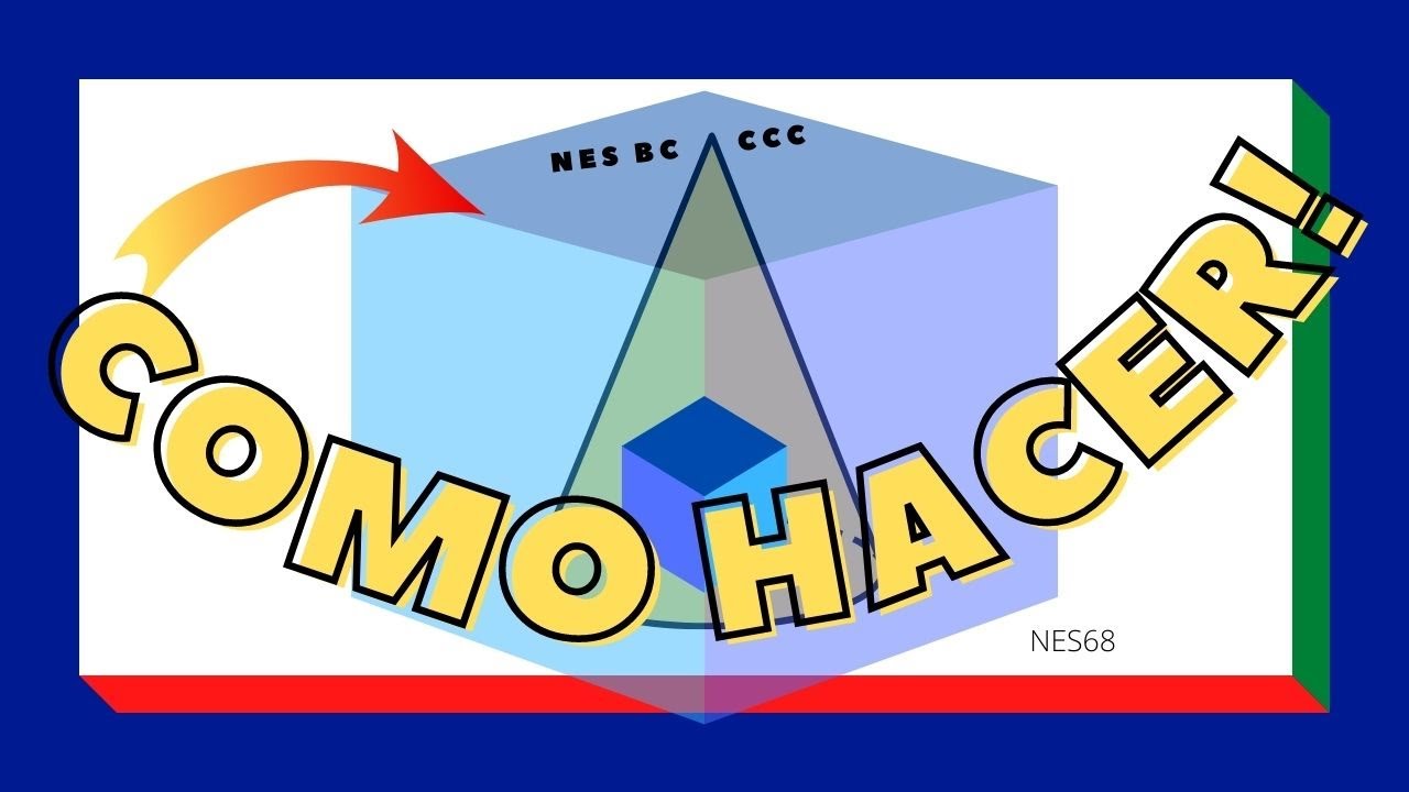 COMO HACER EL ARTEFACTO ( CUBO CONO CUBO )👈 - YouTube