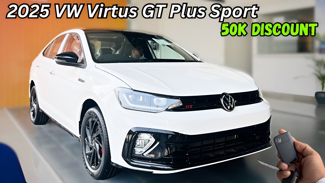 New Volkswagen Virtus GT Plus Sport DSG Full Detailed Review 🔥 Price ...