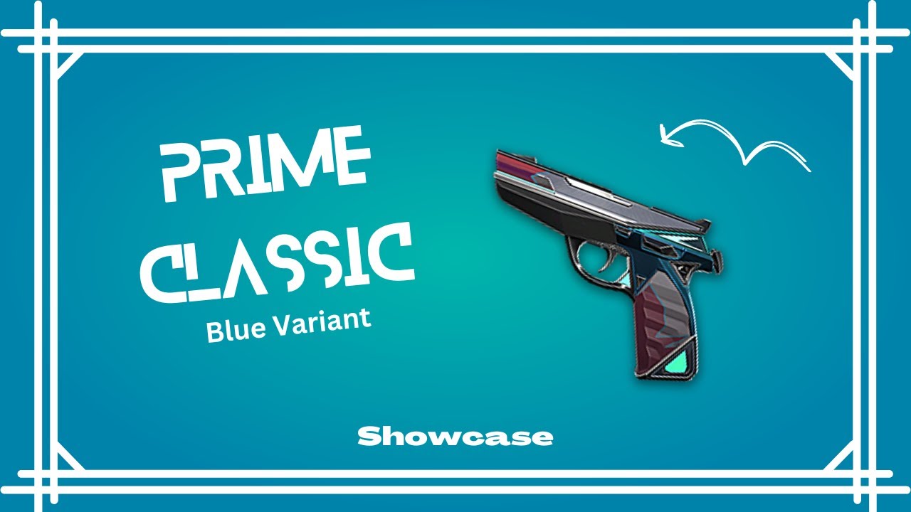 Prime Classic Blue Variant (Classic Sublime Variante Azul) Showcase ...