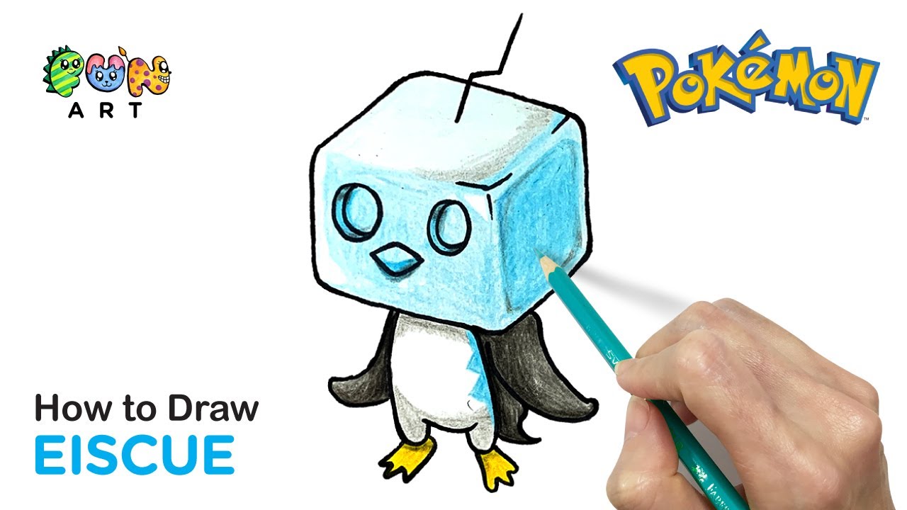 How To Draw EISCUE | POKEMON | VERY EASY~! - YouTube