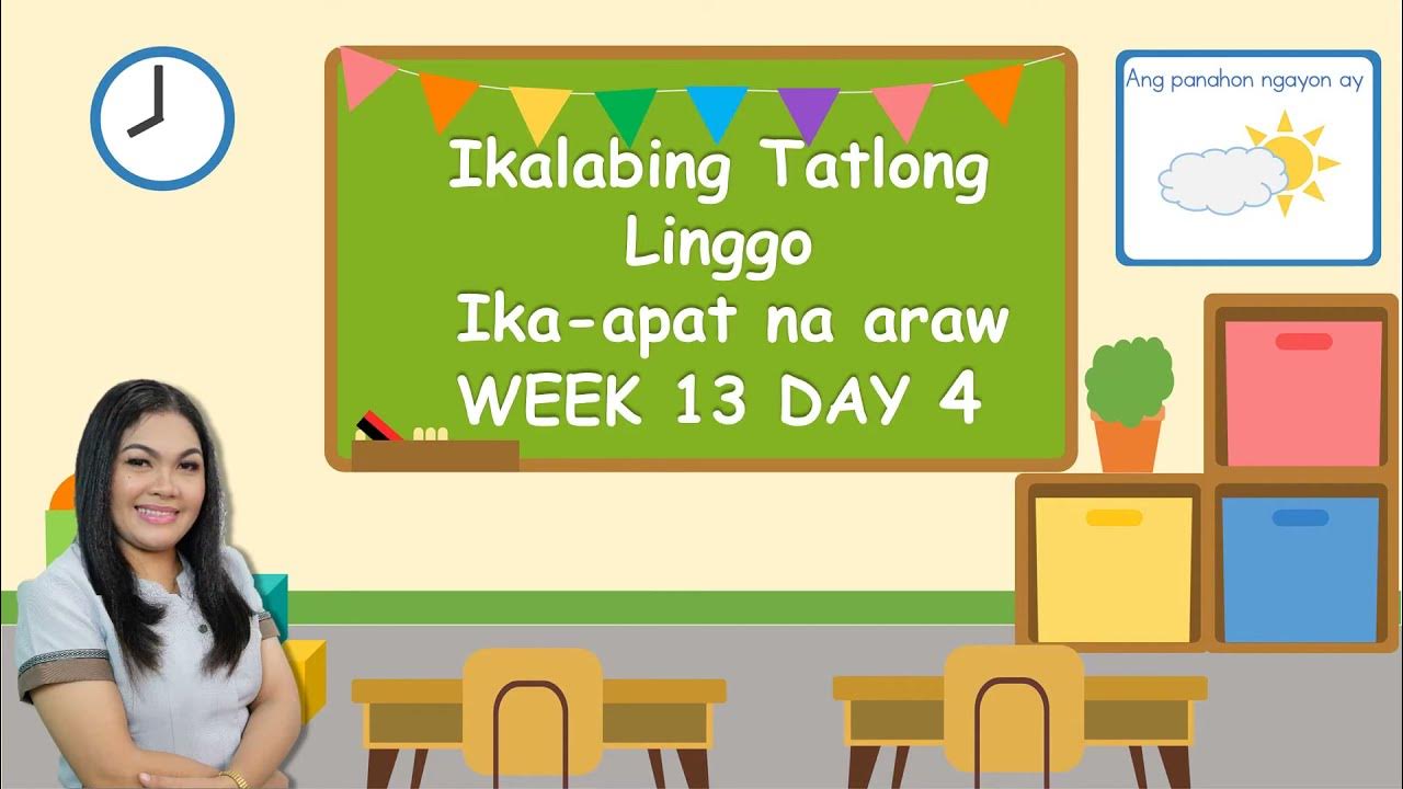 MENSAHE Week 13 Day 4 - YouTube