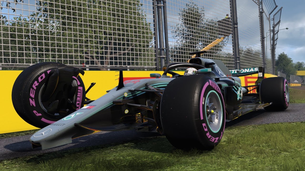 F1 2018 - Crash Compilation #6 (PC HD) [1080p60FPS] - YouTube