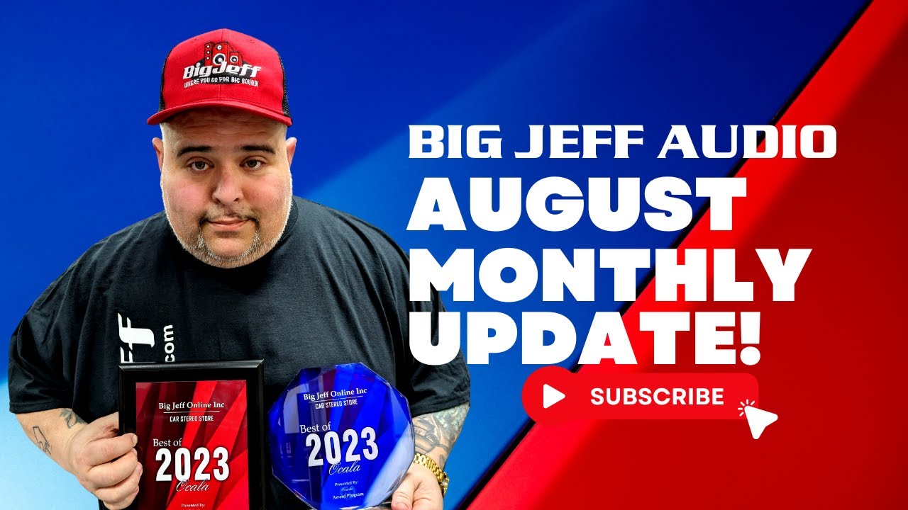 Big Jeff Audio August 2023 Monthly Business Update - YouTube