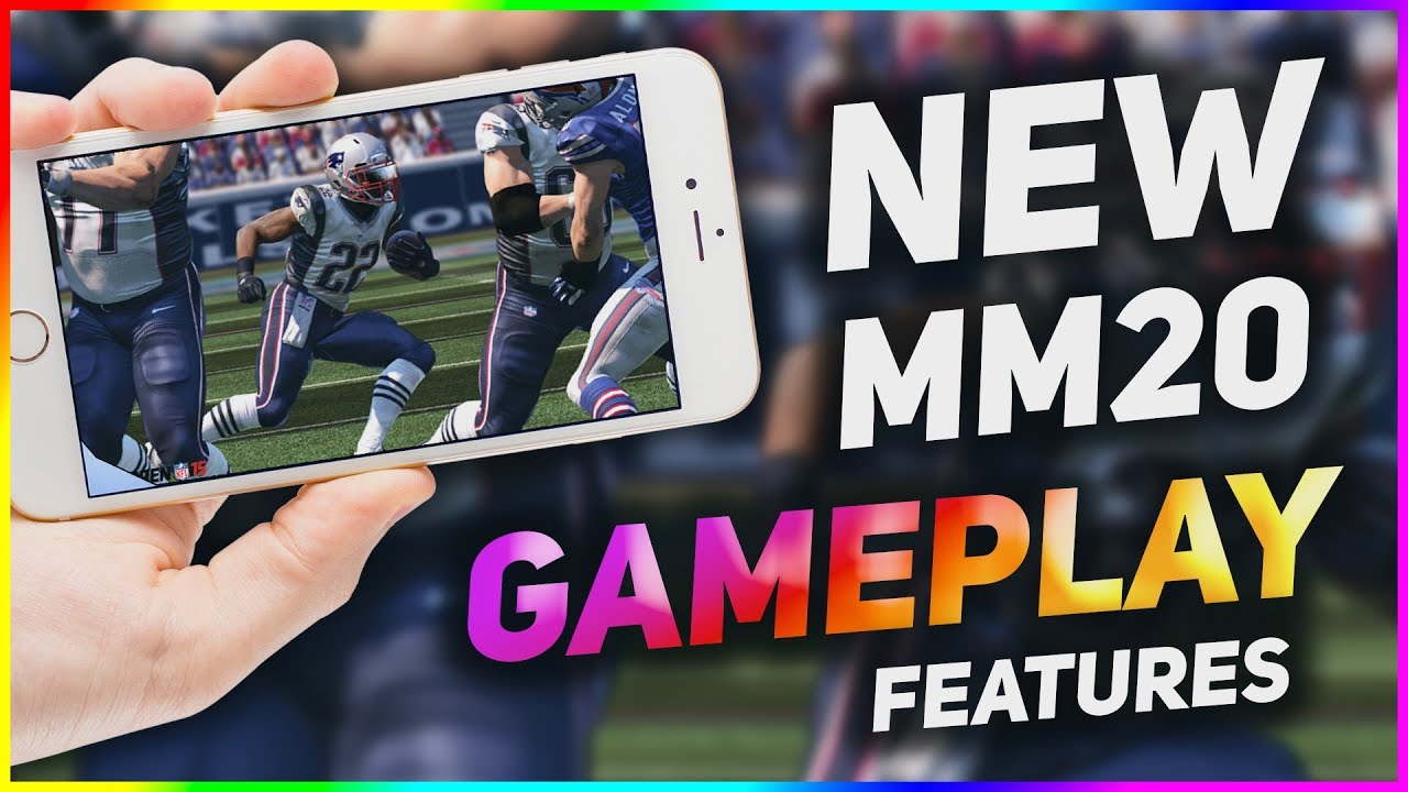 NEW MADDEN MOBILE 20 GAMEPLAY FEATURES!!! *NEVER BEFORE SEEN* - YouTube