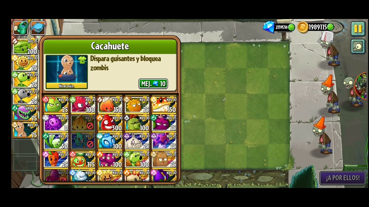 pvz 2 mod: all plants unlocked - YouTube