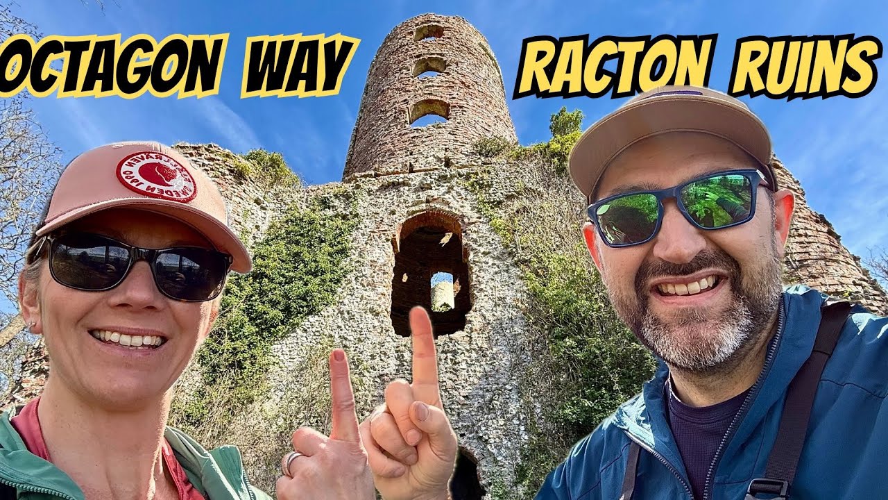 Racton Ruin GHOSTS and 1000 year old Churches; The Octagon Way Explored ...