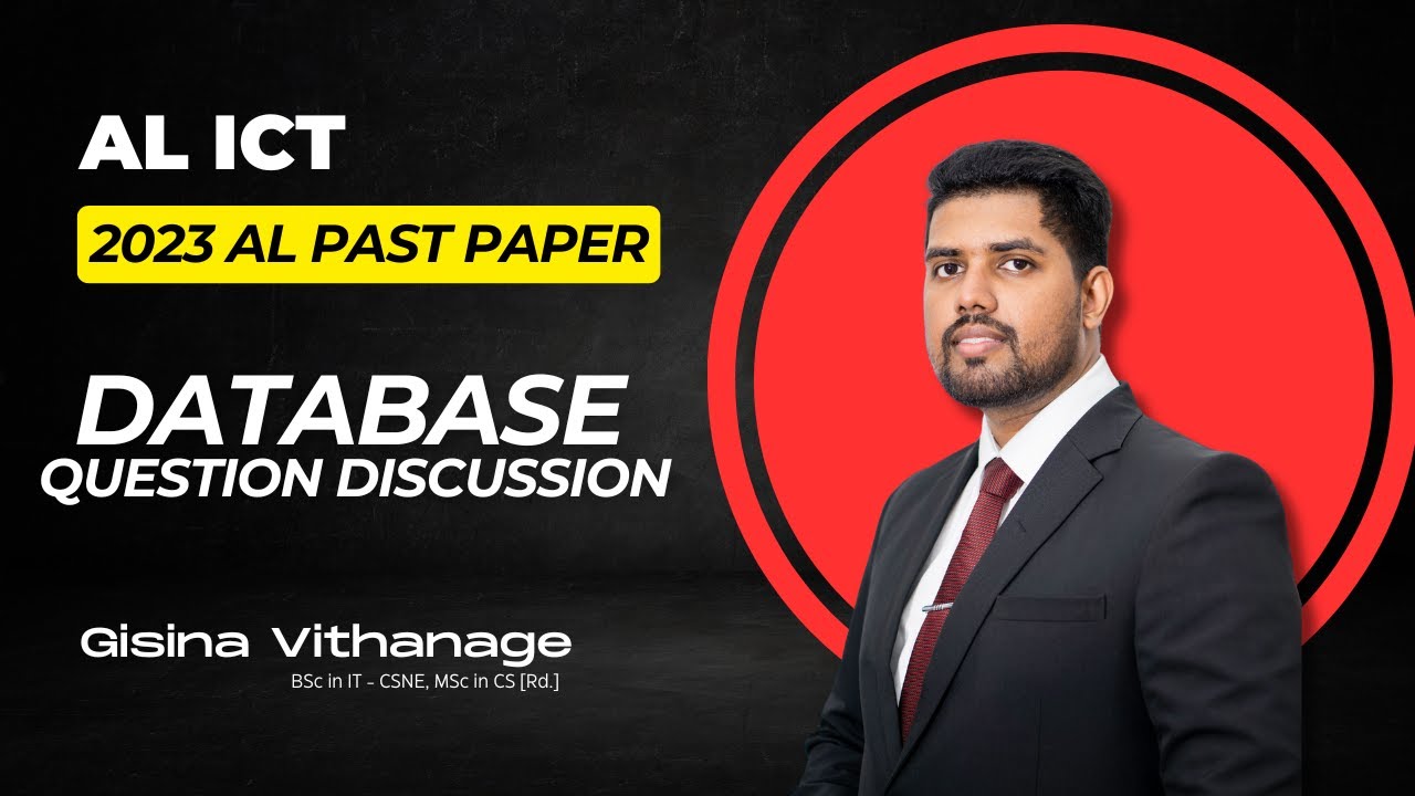 2023 Al ICT - Database Question Discussion - YouTube