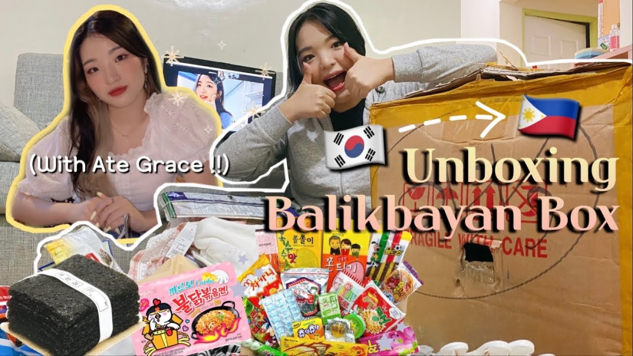 BALIKBAYAN BOX Arrived from Korea ! (How We Bring 🇰🇷 Products 📦 ...
