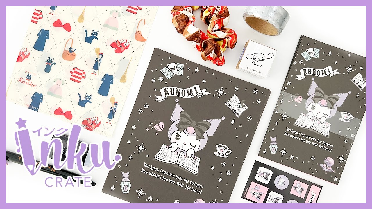 Inku Crate October 2022 Unboxing - YouTube