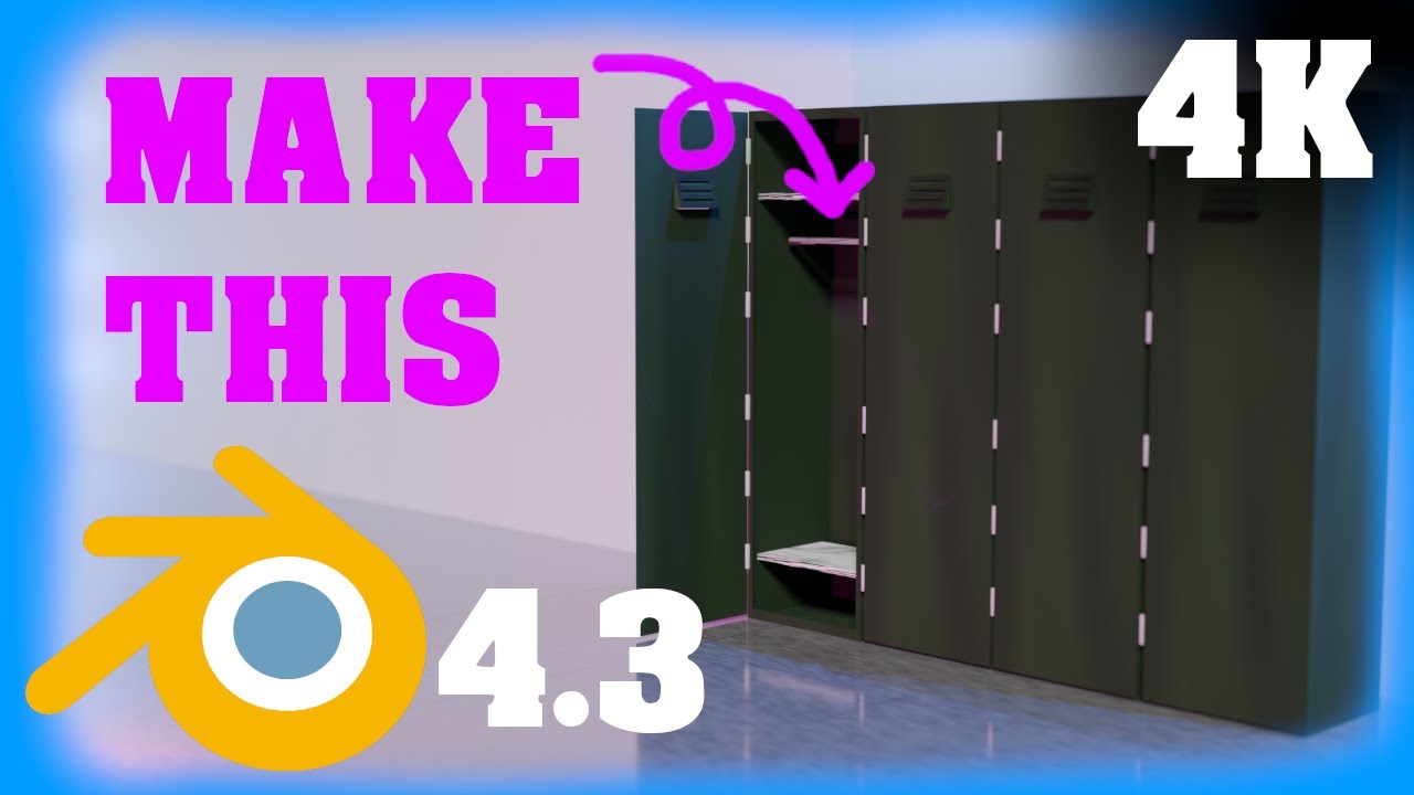 (#33) Blender Tutorial: How to make a Basic School Locker. Cycles - YouTube