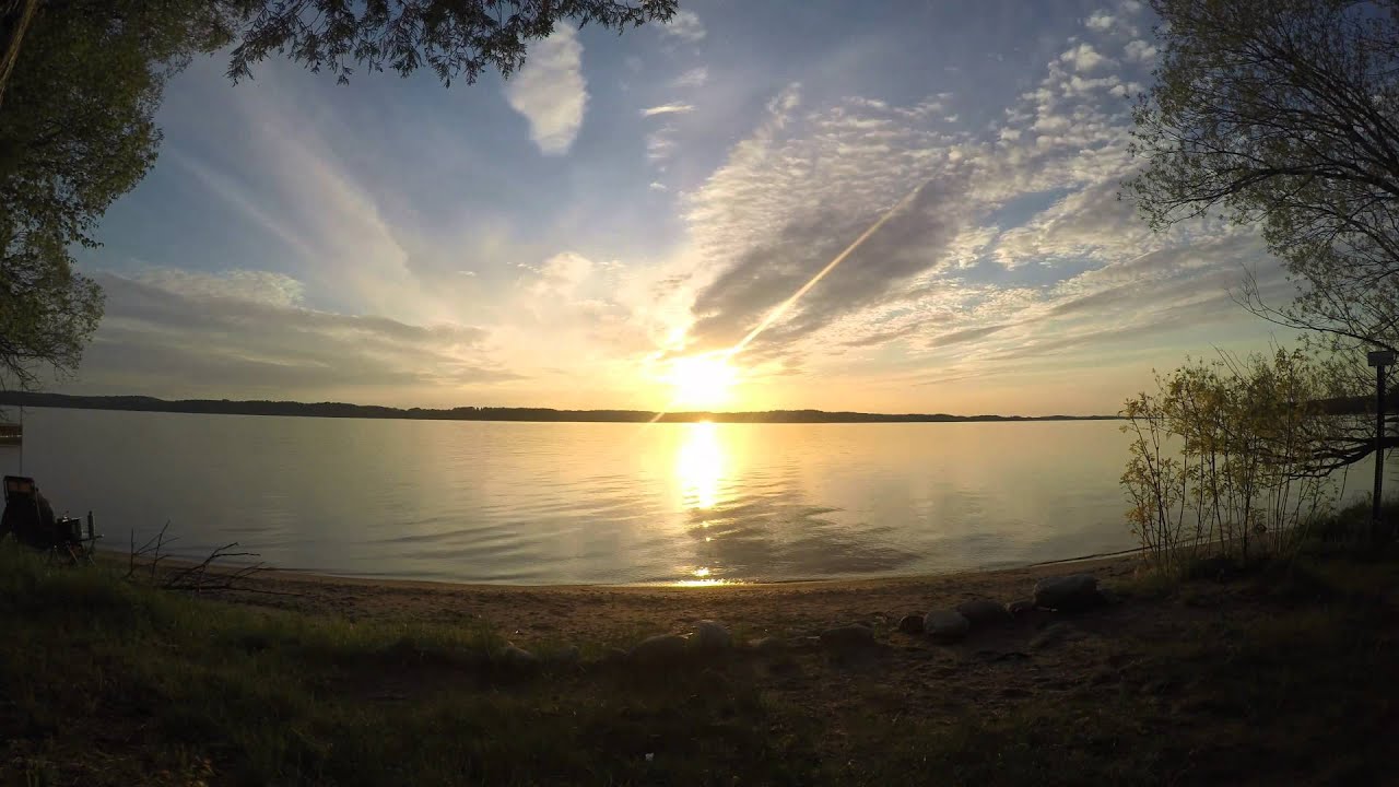 Sunset on Torch Lake - YouTube