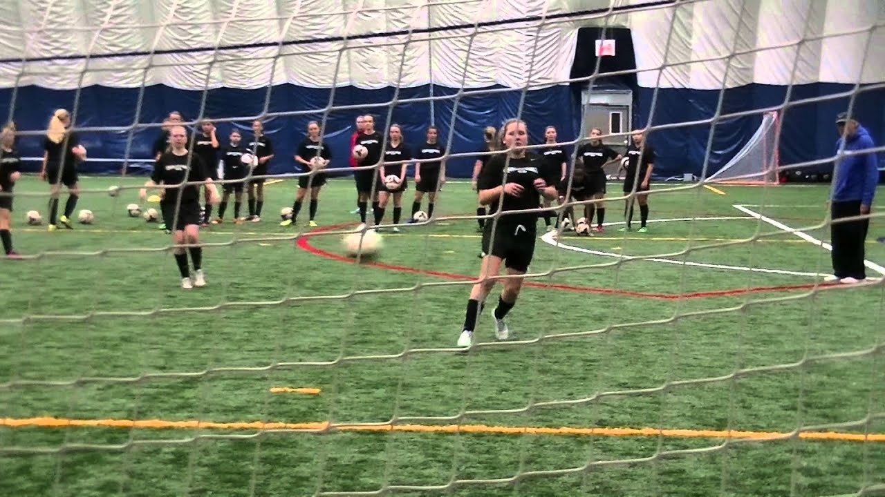 Quickstrike FC Girls Training Spring 2015 - YouTube