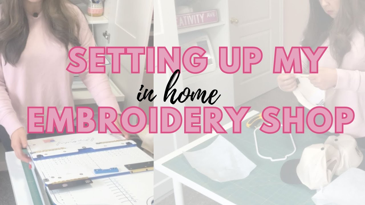 EMBROIDERY SMALL BUSINESS SET UP. MACHINE EMBROIDERY BUSINESS SET UP ...