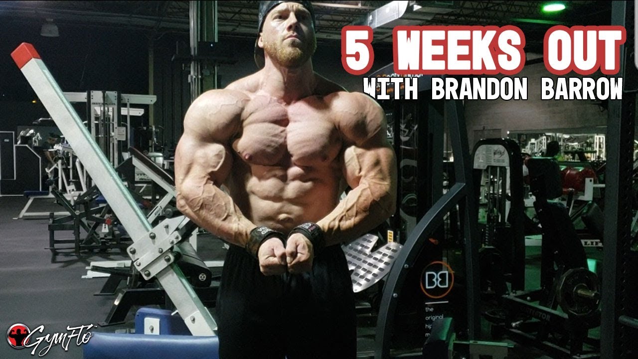 GYMFLO Visits VB Iron Gym | Brandon Barrow 5 Weeks Out - YouTube