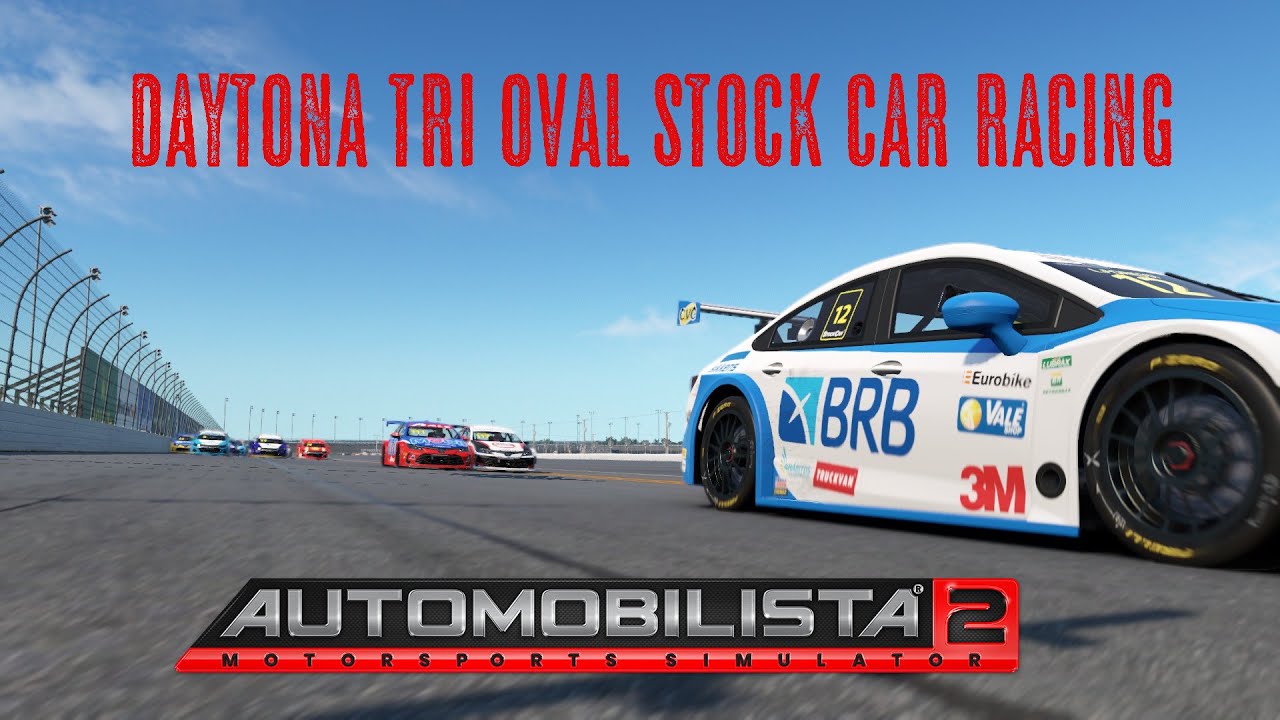 Stock Car auf Daytona Tri-Oval (110% Gegnerstärke) unkommentiert ...