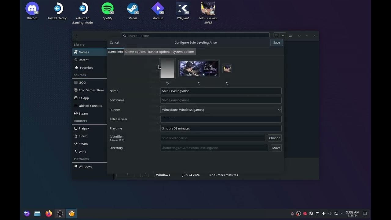Solo Leveling:Arise Linux Installation - YouTube
