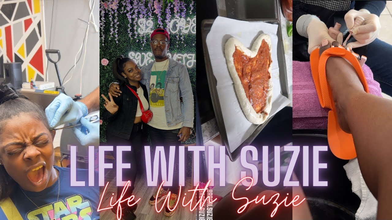 LIFE WITH SUZIE | GETTING MY EARS PIERCED. MAKING HOMEMADE PIZZA ...