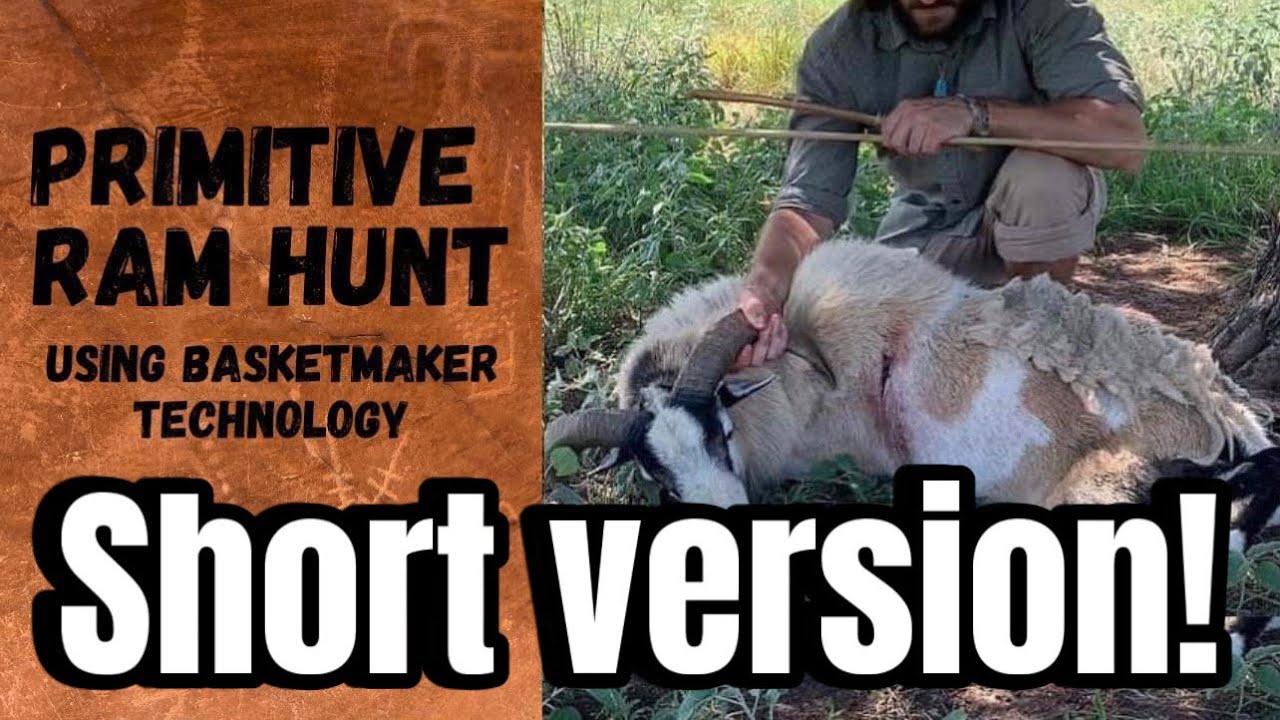 Ancient atlatl ram hunt! - YouTube