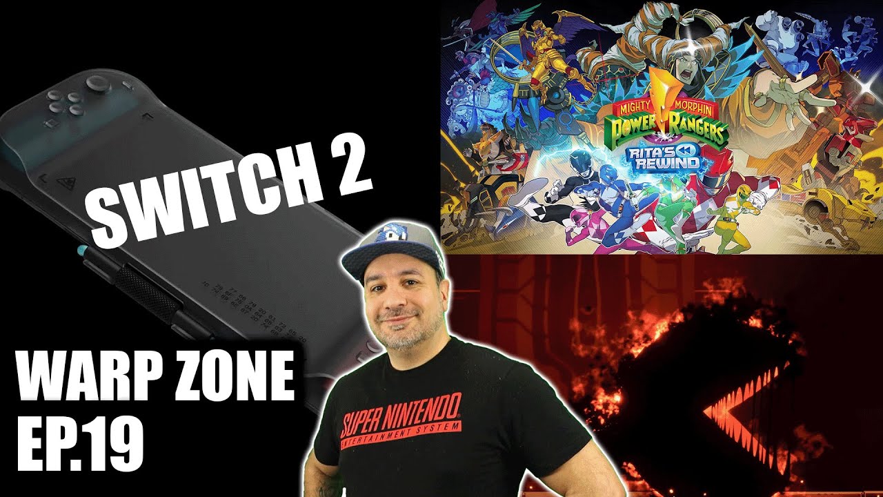 The WARP ZONE EP.19: INSANE Switch 2 Rumours, MMPR Rita's Rewind Update, Game Annoucements - YouTube