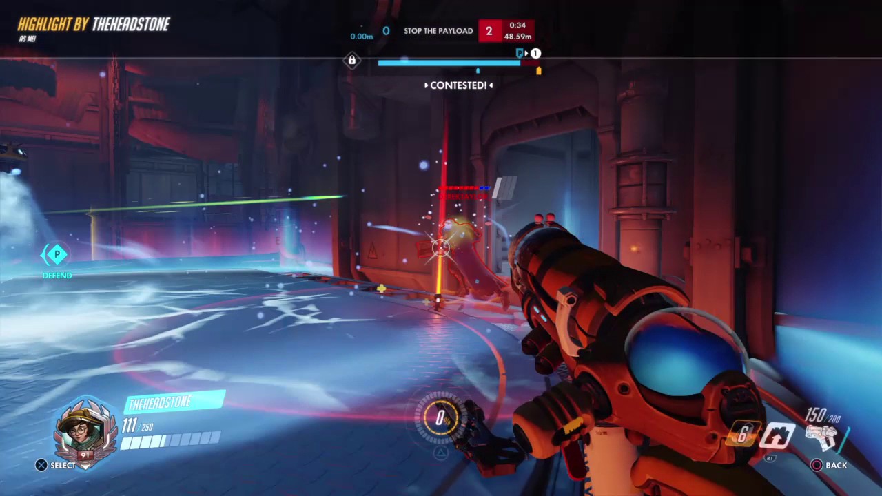 Overwatch: Mei Highlight 1 - YouTube