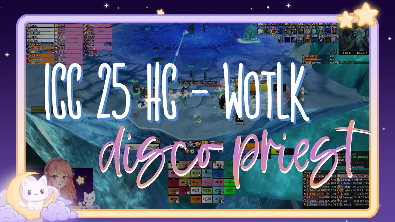 shielding people in ICC 25 HC | disco priest gameplay | WotLK | Warmane ...