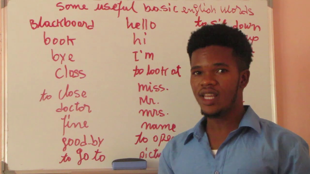 Beginner's lesson one - YouTube