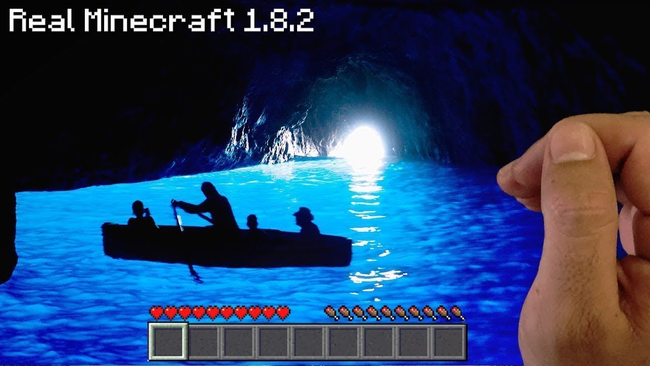 Real Life Minecraft - UNDERWATER CAVE!! - YouTube
