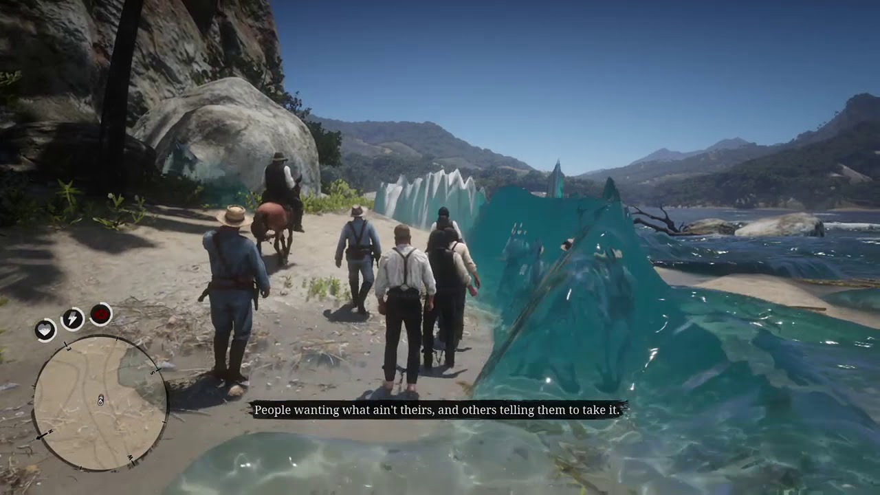 RDR2 Glitched Water Tsunami - YouTube
