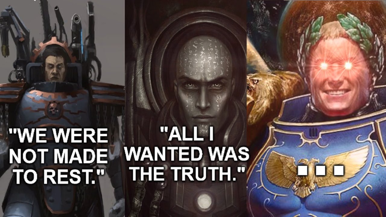 top 3 EPIC primarch quotes!!! | Warhammer 40k meme dub - YouTube