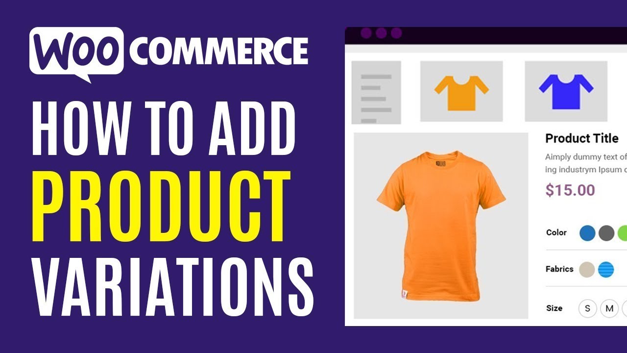 How to Add Product Variation in Woocommerce | 2024 Tutorial - YouTube