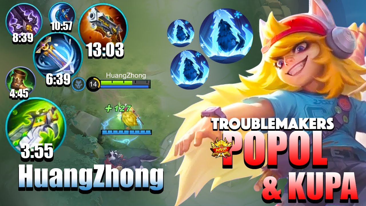 Popol and Kupa New Skin Gameplay | Troublemakers Popol and Kupa | Top ...