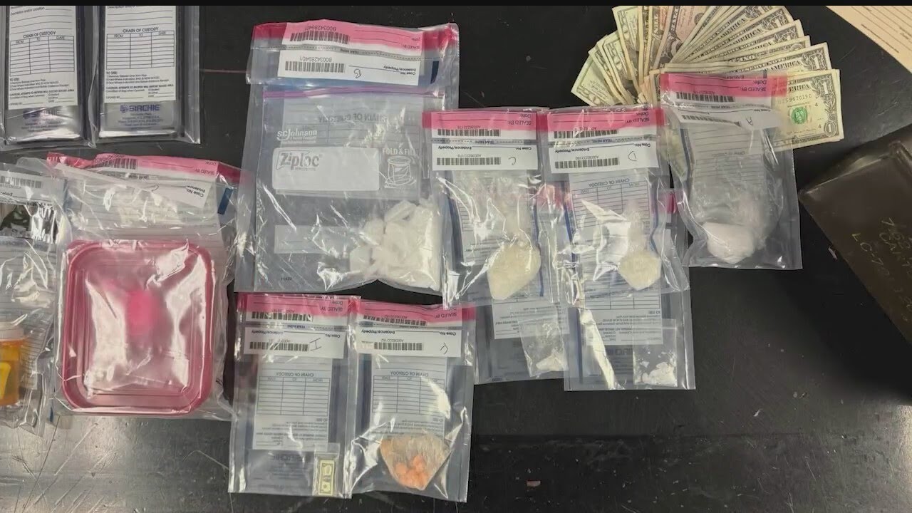 Drug task force agents say methamphetamine is flooding this area - YouTube