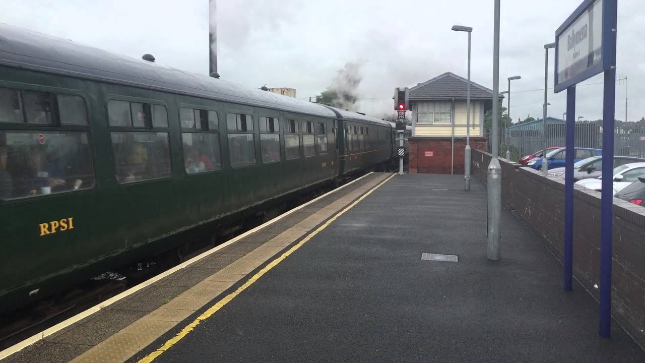 RPSI Portrush Flyer No 85 'Merlin' Non Stop through Ballymena - 26th ...