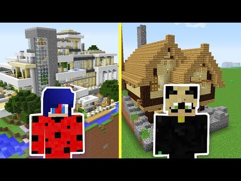 MUCİZE UĞUR BÖCEĞİ vs KARA KEDİ EVİ - Minecraft