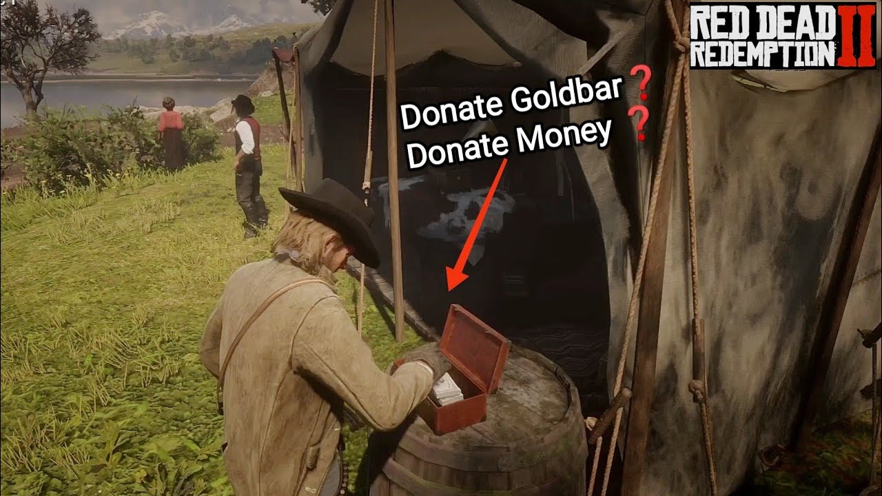 Dutch's Reaction If Arthur Donates A Goldbar Vs Money To The Camp ...